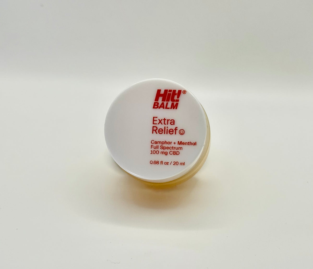 Hit! Balm Extra Relief Mini Jar | Original Strength | Organic | .68 OZ