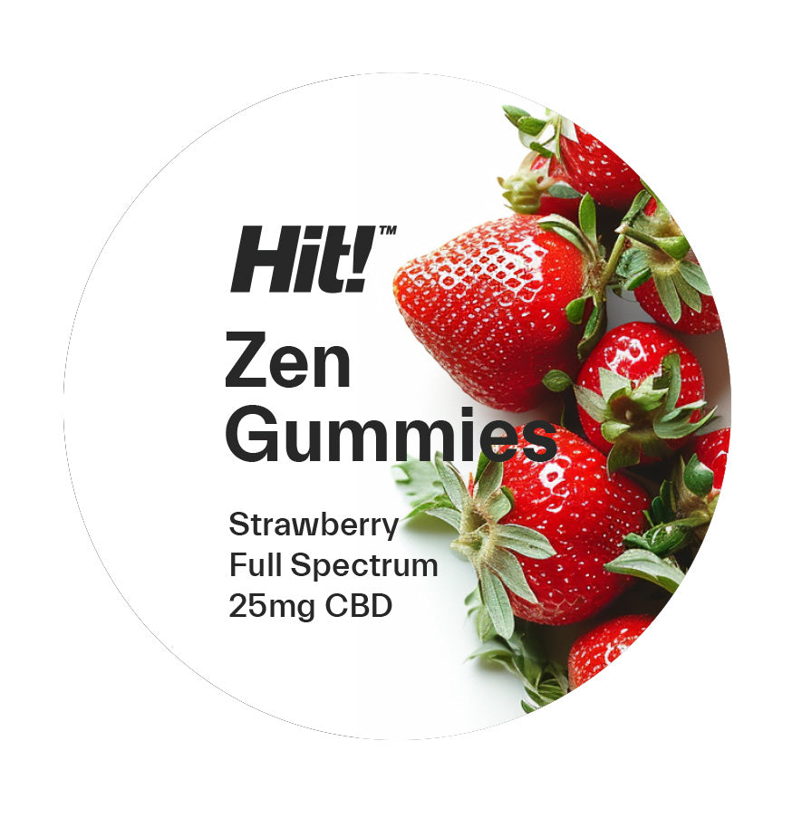 Zen Gummies 2 Pack - Strawberry – Hit! Balm